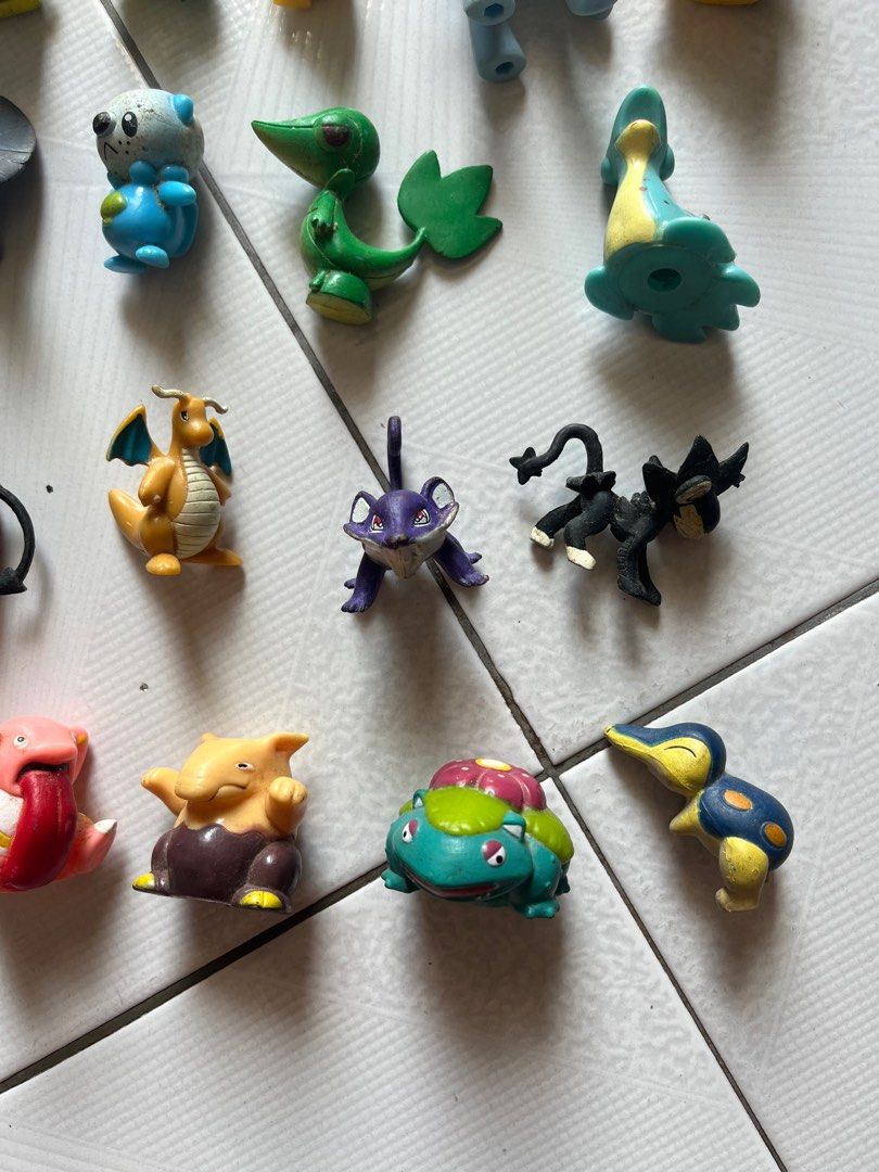 POKEMON MINI FIGURES VINTAGE, Hobbies & Toys, Toys & Games on Carousell