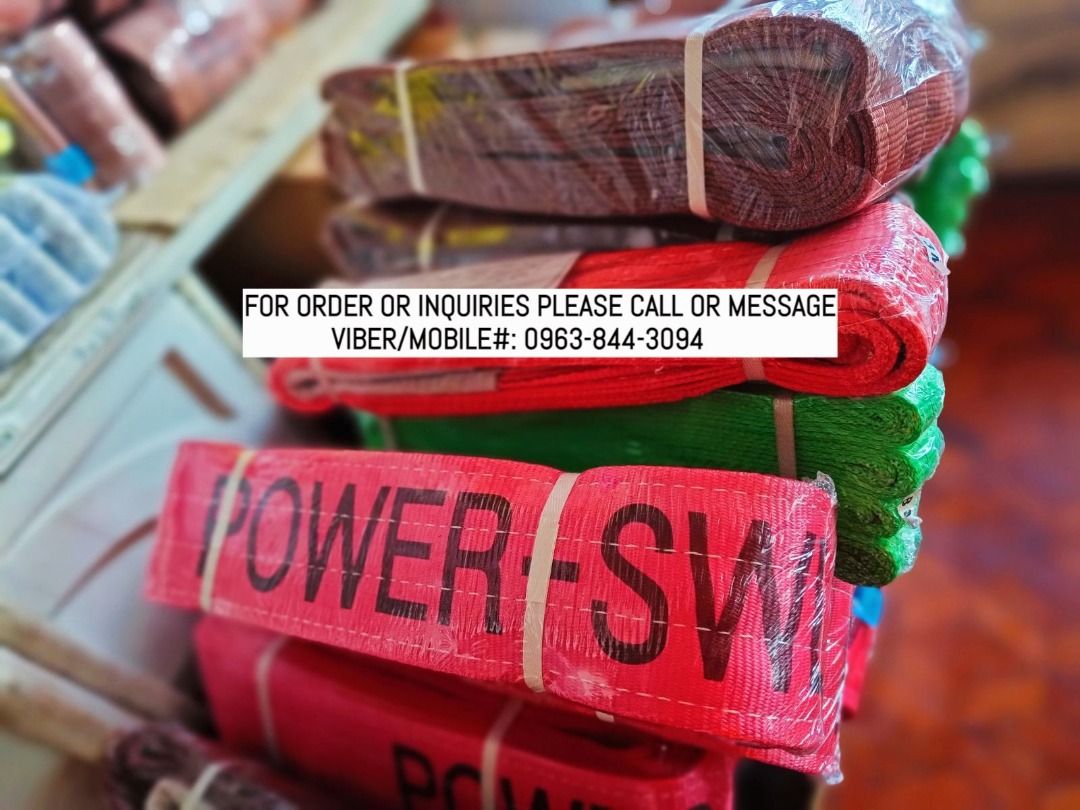 POLYESTER LIFTING BELT WEBBING SLING, Commercial & Industrial ...