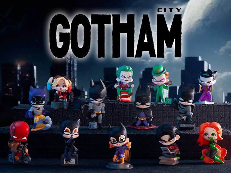 Pop Mart DC Gotham City Series Set of 12, Hobbies & Toys, Toys & Games ...
