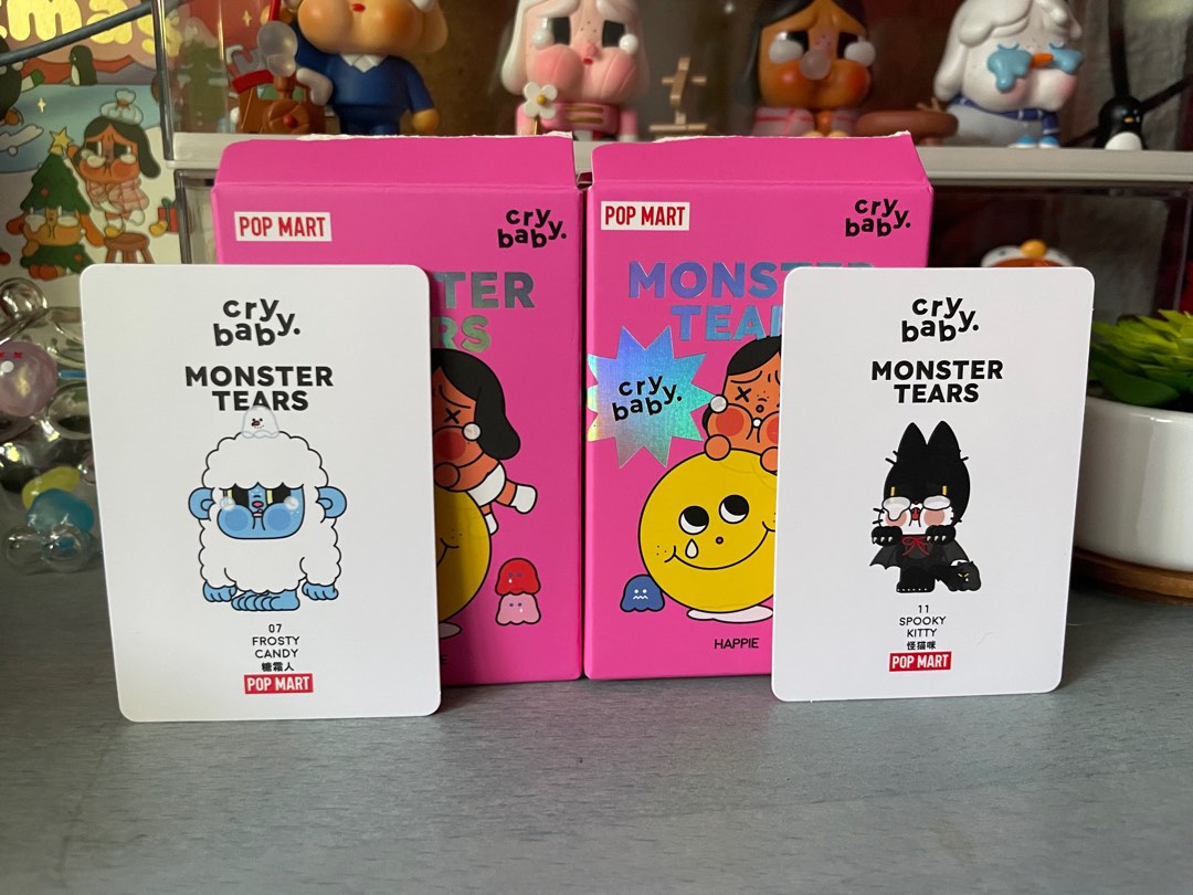 POPMART CRYBABY; Monster Tears, Hobbies & Toys, Toys & Games on Carousell