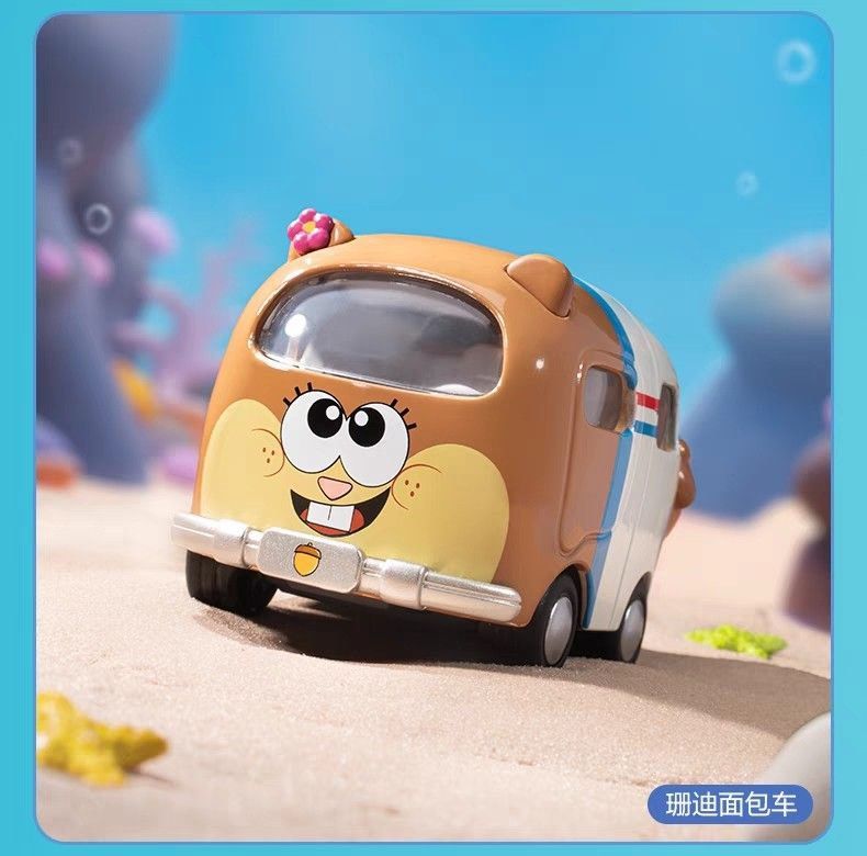 Popmart Spongebob Sightseeing Car Series Vehicle Series Spongebob Van ...