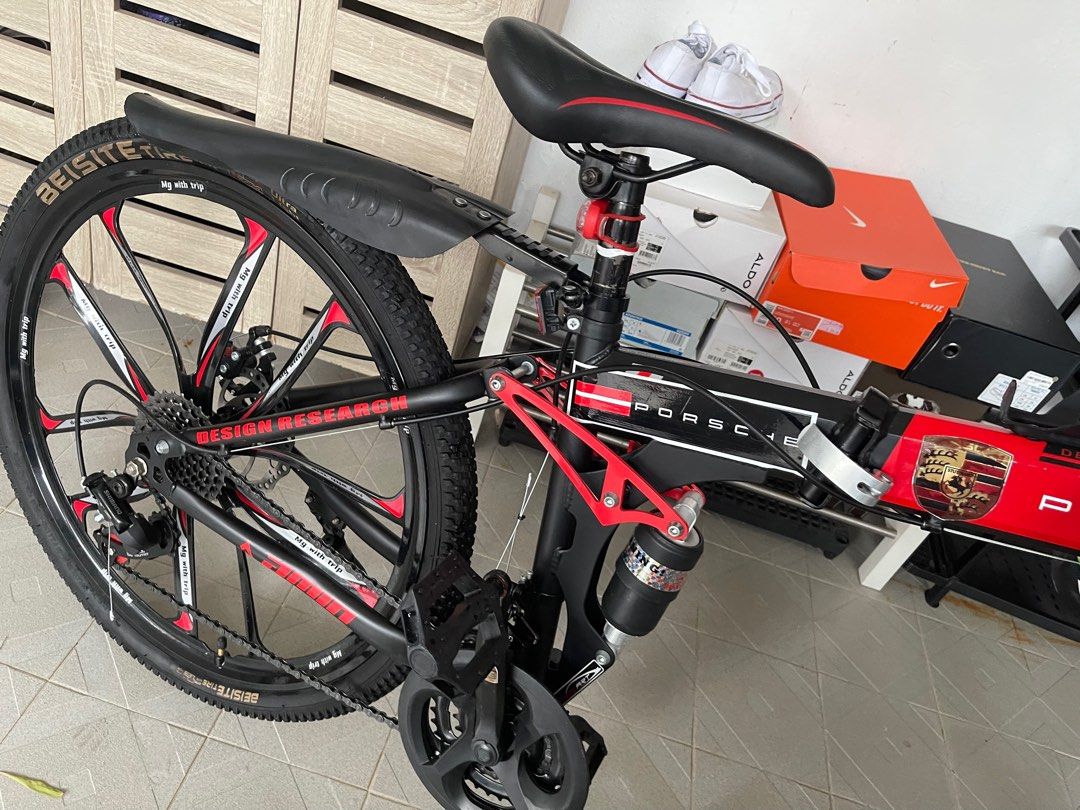 Porsche foldable bike 27 inch wheels!, Sports Equipment, Bicycles ...