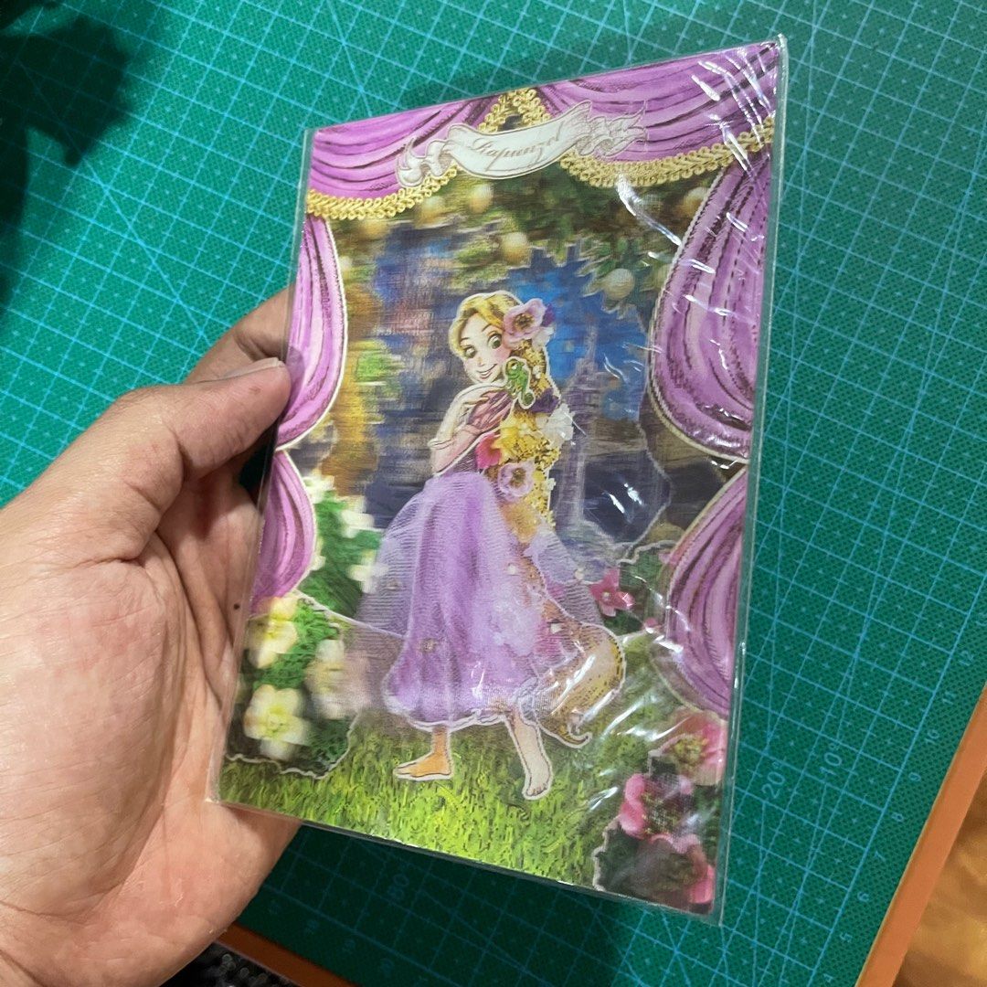 Postcard Post Card Rapunzel 2 Original Disney Japan 100 New Buku
