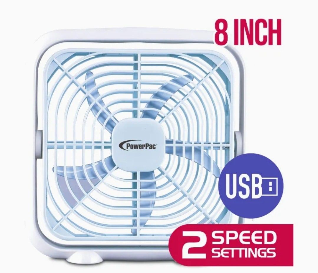PowerPac Electric Fan, Furniture & Home Living, Lighting & Fans, Fans ...