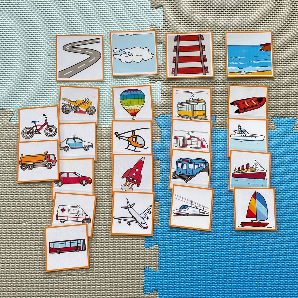 Preloved: Laminated Sorting Activity - Transportation, Hobbies & Toys ...