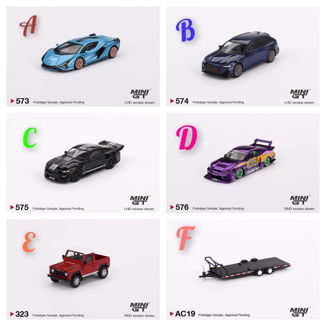 Preorder Mini GT Lamborghini sian Shelby Nissan Silvia s15 Purple Land ...