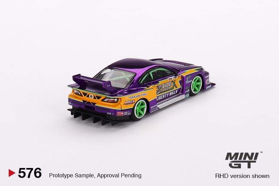 Preorder Mini GT Nissan Silvia Silhouette Purple Japan, Hobbies & Toys ...