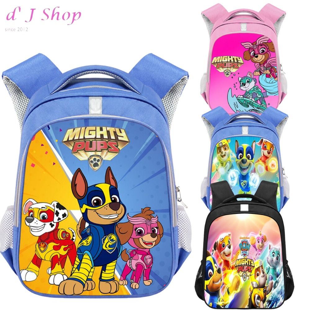 Preorder Paw Patrol Mighty Pups Preschool Bag Paw Patrol Preschool ...