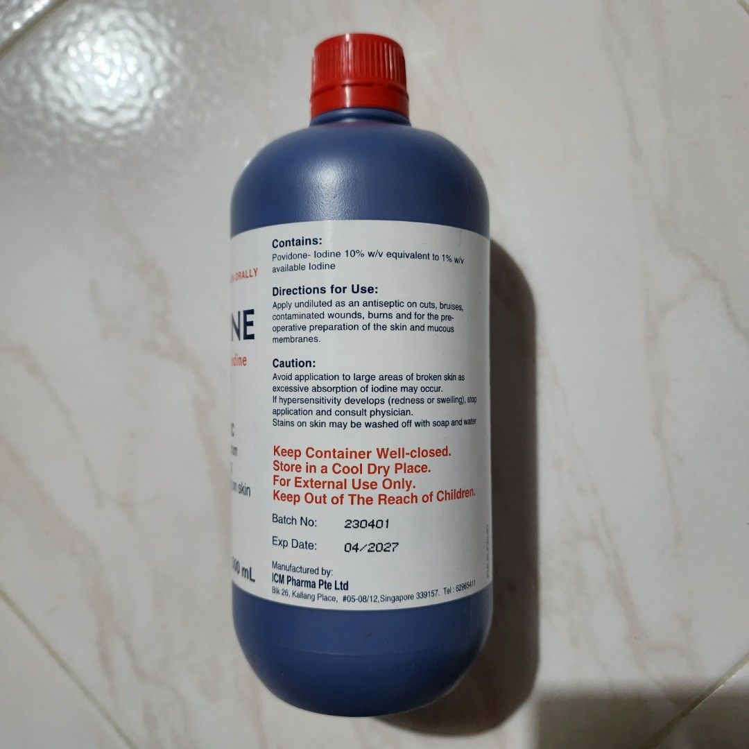 Prodine 500ml (ICM Pharma), Health & Nutrition, Medical Supplies ...