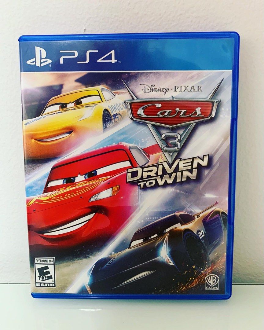 PS4 Games Disney Pixar Cars 3 Driven To Win, Video Gaming, Video Games ...