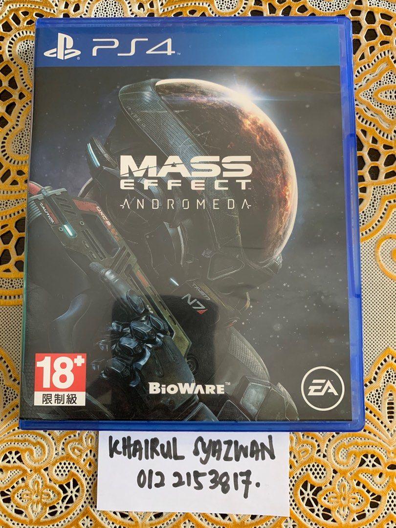 Ps4 Mass Effect, Video Gaming, Video Games, PlayStation on Carousell