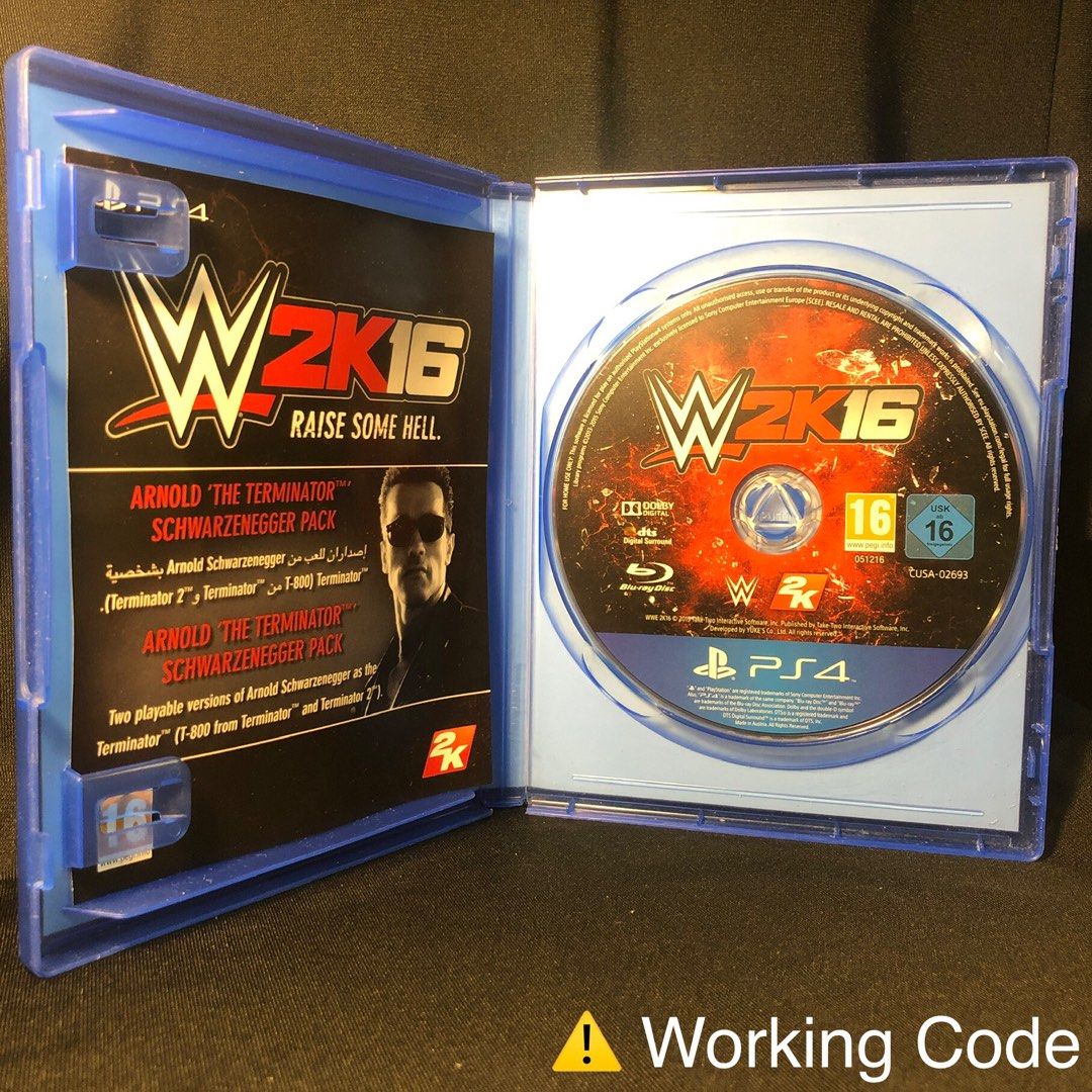 PS4 WWE 2K16 Standard Edition on Carousell