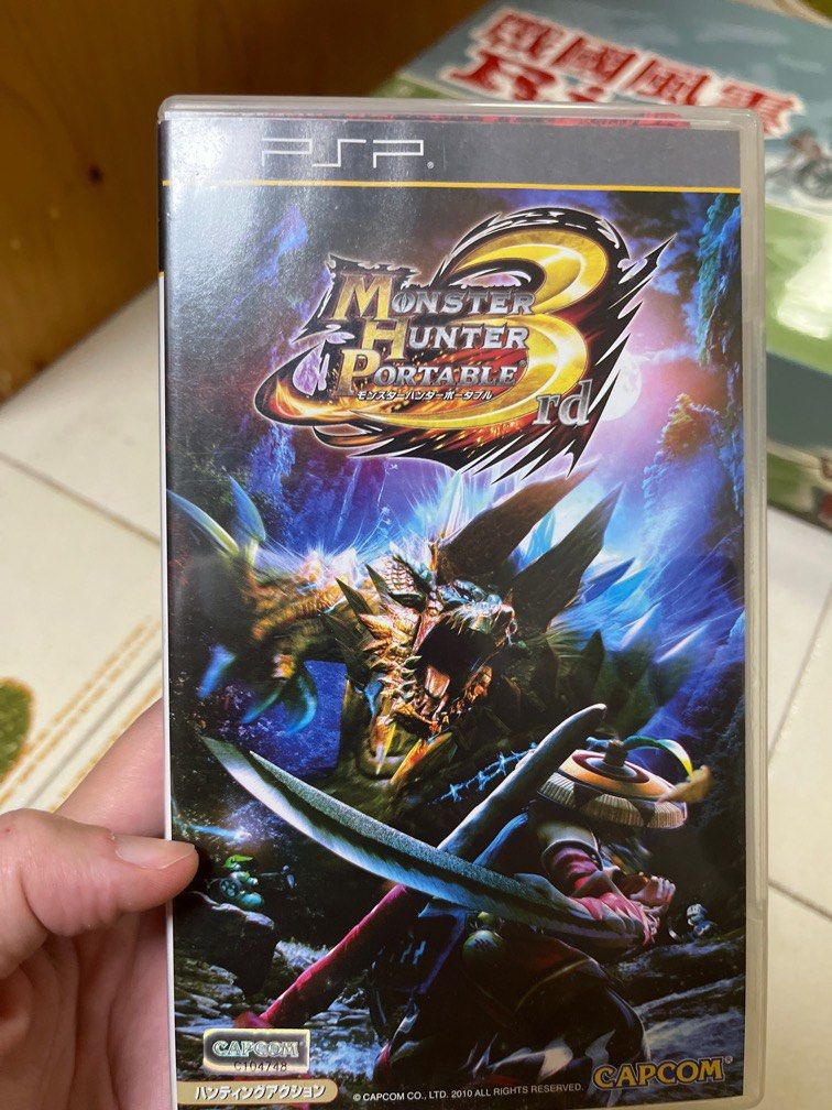 PSP Monster Hunter Portable 3rd, 電子遊戲, 電子遊戲, PlayStation - Carousell
