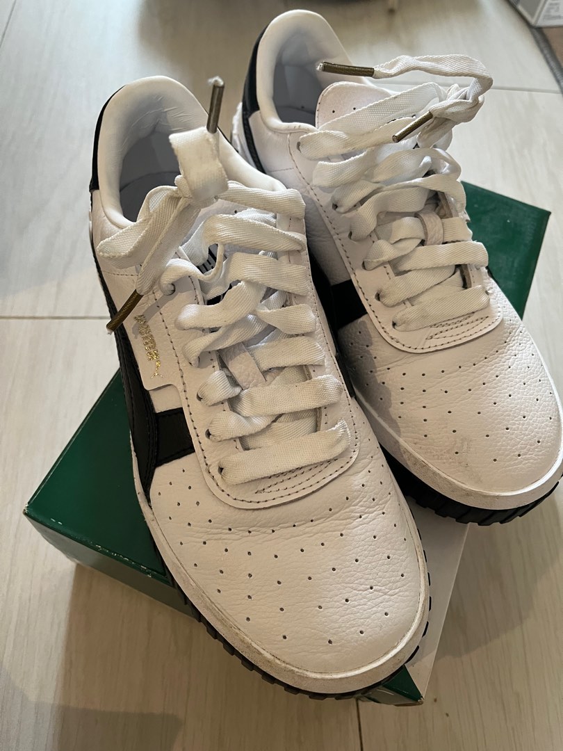 Puma shoes mirip adidas samba, Fesyen Wanita, Sepatu di Carousell