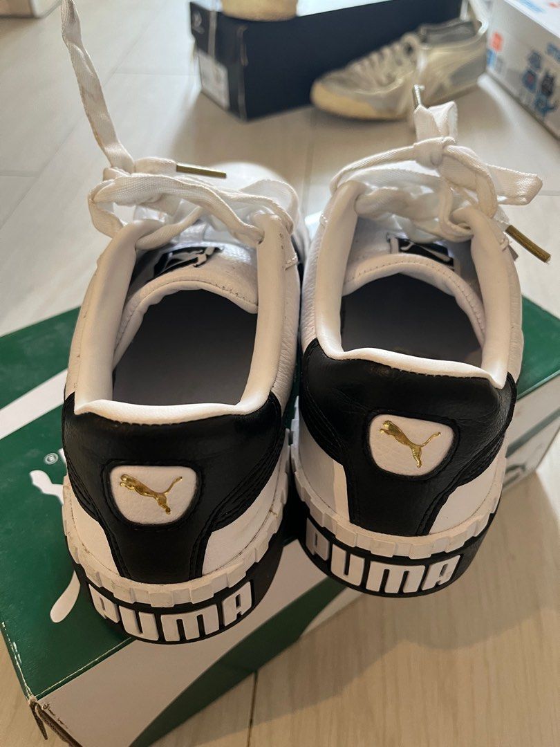 Puma shoes mirip adidas samba, Fesyen Wanita, Sepatu di Carousell