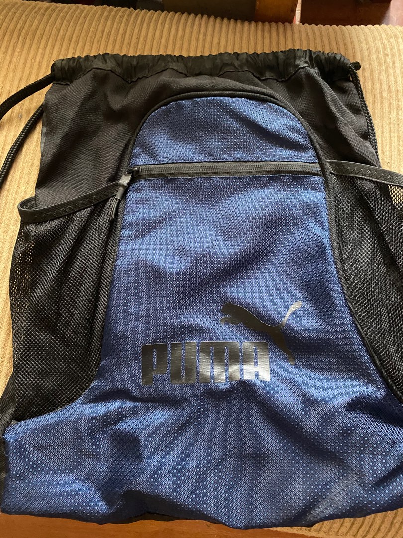 Puma string bag on Carousell