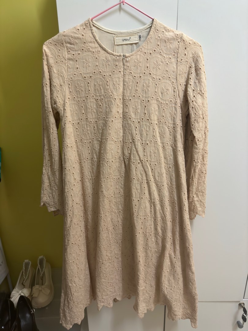 Qaysaa Purnama Kurong, Women's Fashion, Muslimah Fashion, Baju Kurung ...