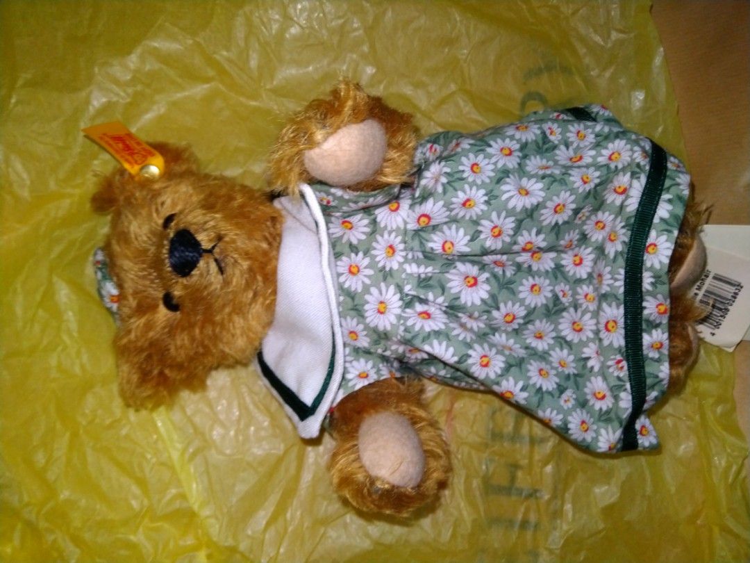 3pcs Rare Steiff Blue & Pink Royal Princess Molly + Jointed Classic ...