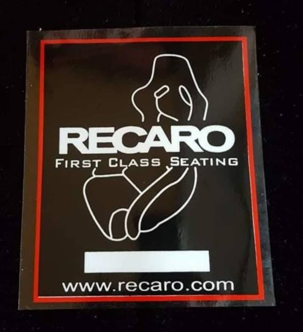 Recaro sticker rm10 each, Hobbies & Toys, Collectibles & Memorabilia ...