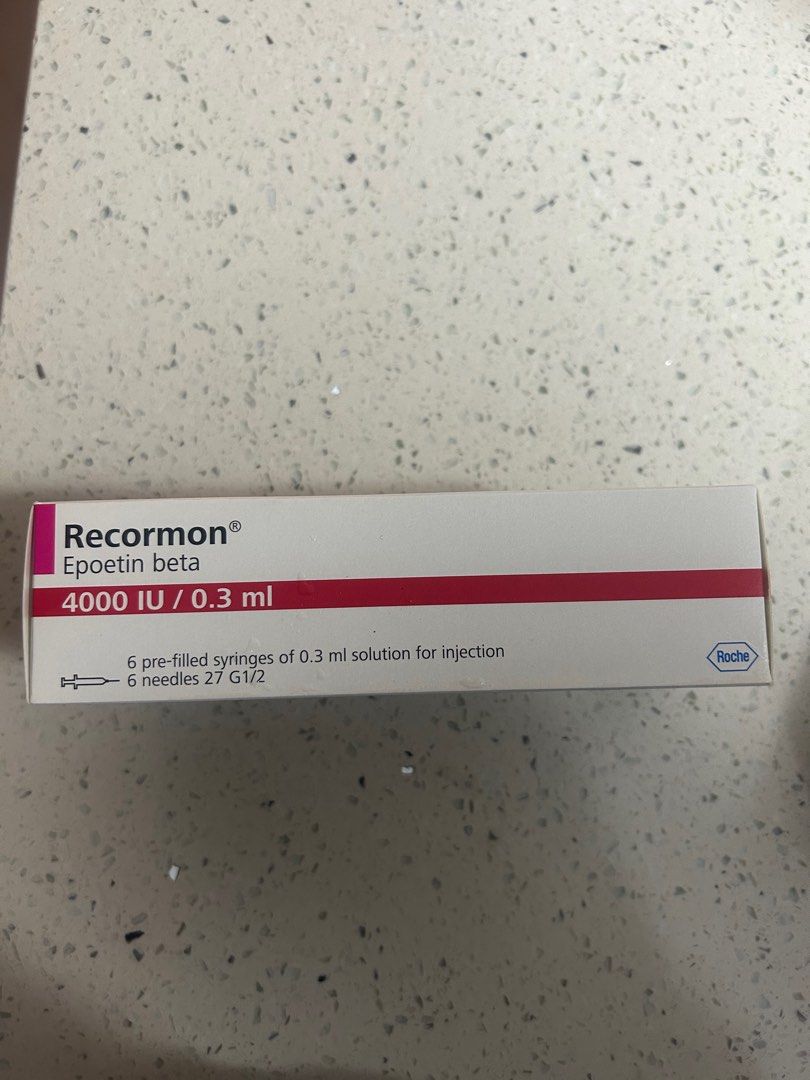 Recormon IU 4000 dialysis, Health & Nutrition, Medical Supplies & Tools ...