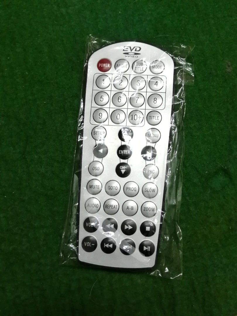 Remote control for EVD Portable DVD player, TV & Home Appliances, TV ...