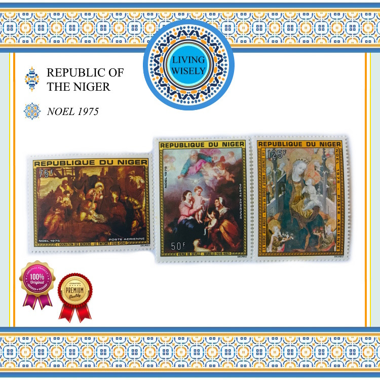 Republic of the Niger Noel 1975 Stamps on Carousell