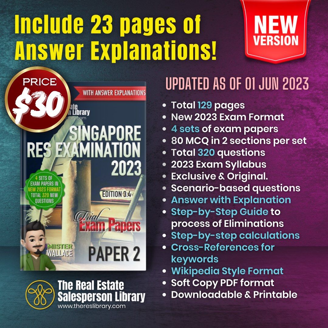 RES Exam Paper for Paper 1 & 2. Q&A with Answer Explanation and ...