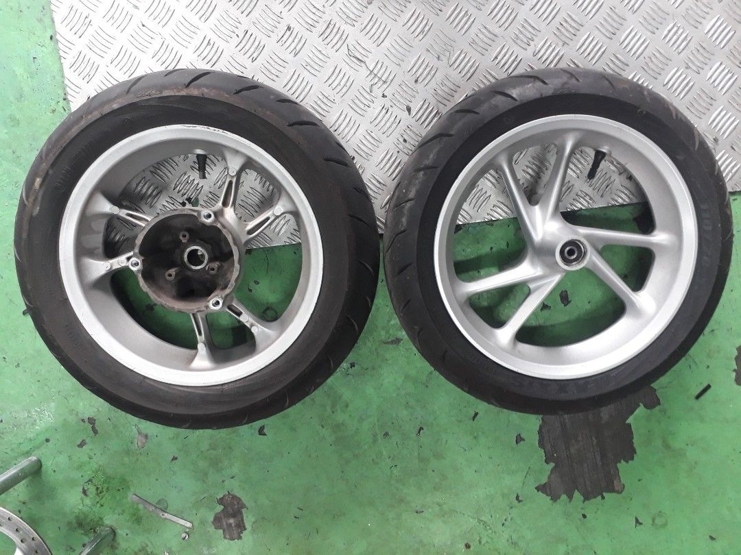 Rim nmax v1 siap tayar, Auto Accessories on Carousell