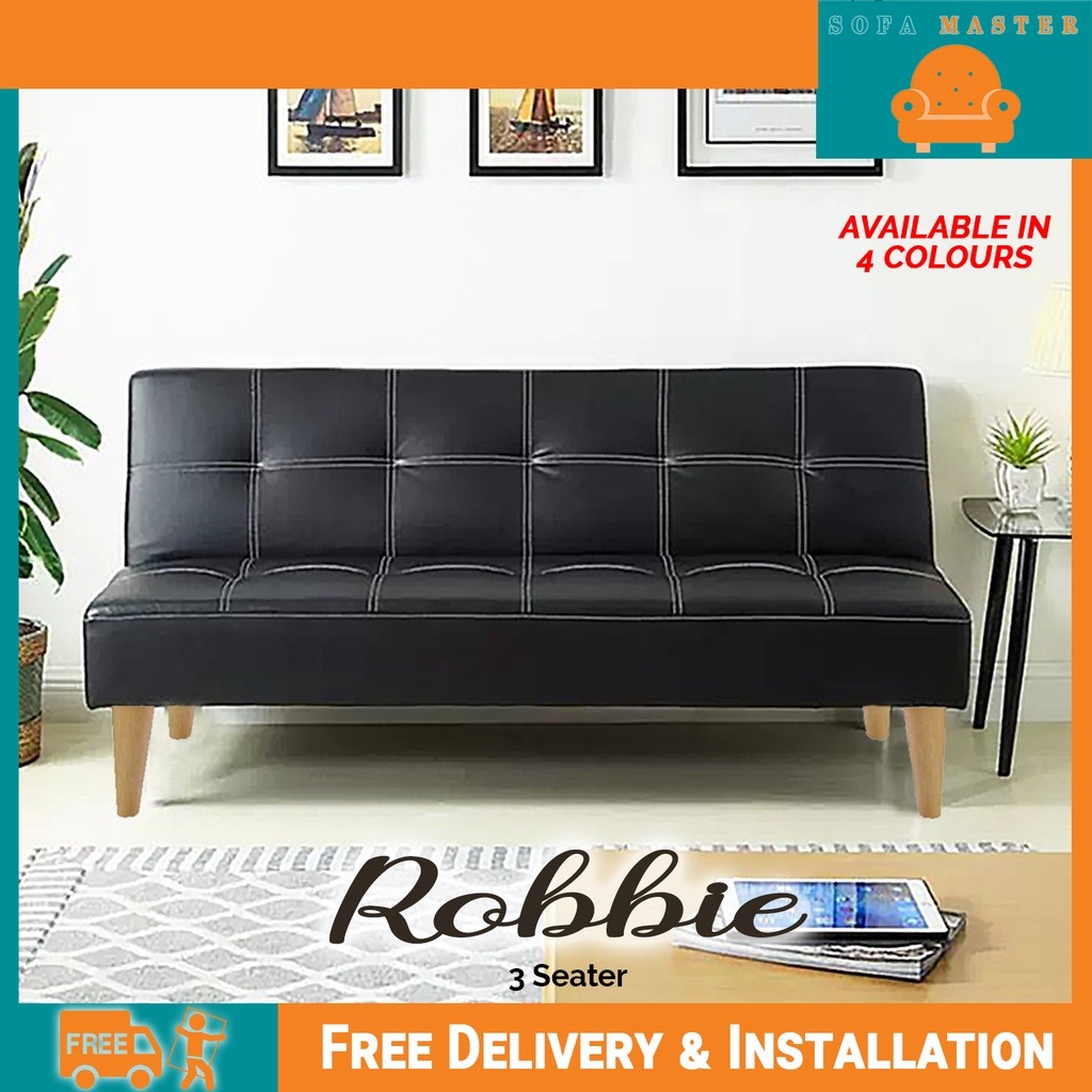 Robbie 1.8m Modern 3 Seater Sofa Bed (FREE INSTALLATION), Furniture ...