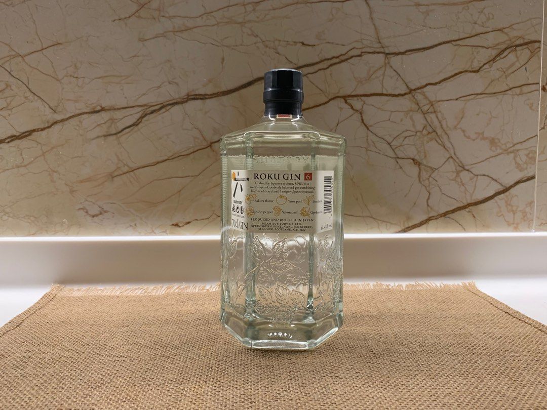 Roku Jin 700ml Suntory, Food & Drinks, Alcoholic Beverages on Carousell