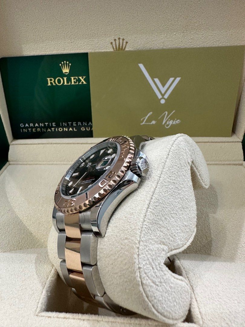 Rolex 126621 Yacht master choco, 名牌, 手錶 - Carousell