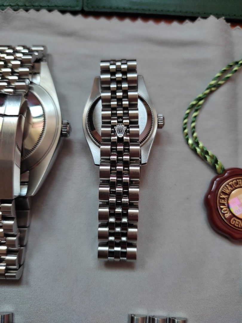 Rolex Datejust Matching Pair, Luxury, Watches on Carousell