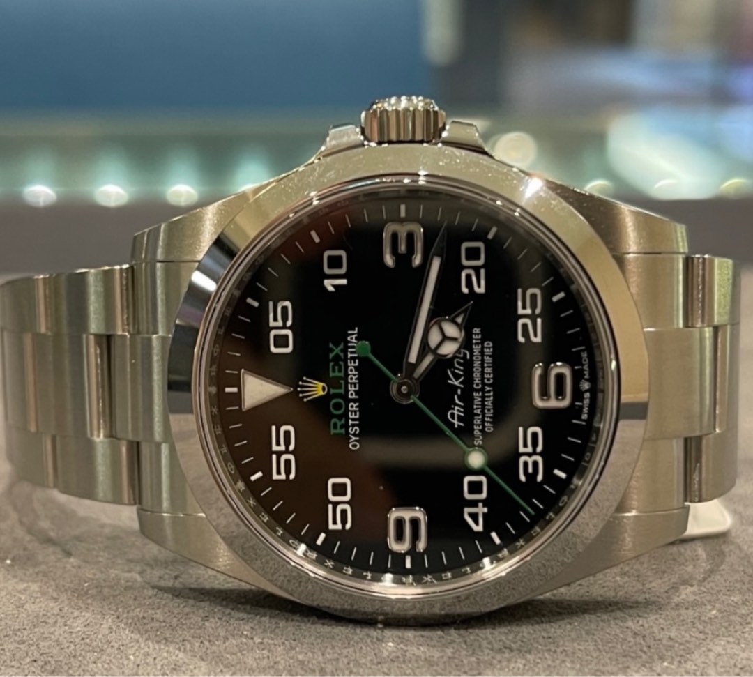 Rolex Full Factory Stickers Air King 126900, Luxury, Watches on Carousell