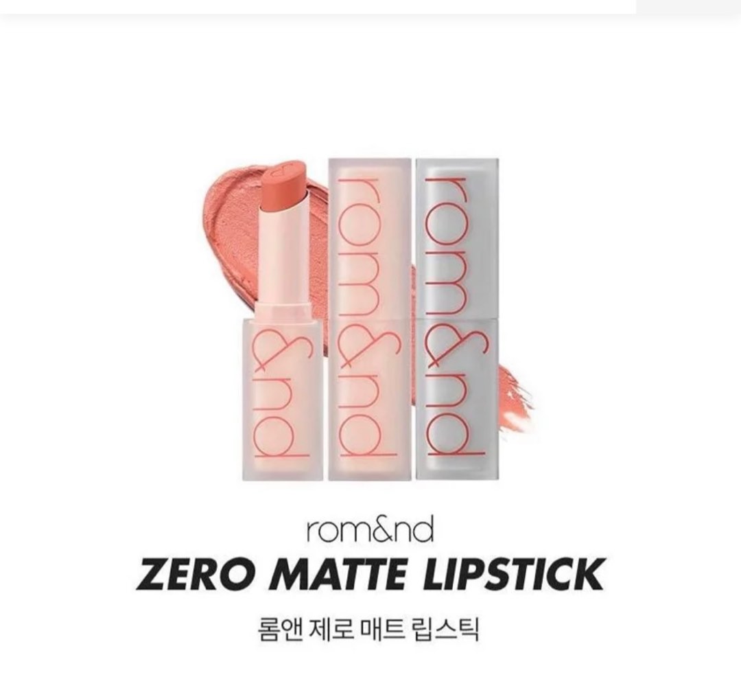 Romand Zero Matte Lipstick (Before Sunset), 美容＆個人護理, 健康及美容 - 皮膚護理, 化妝品 ...