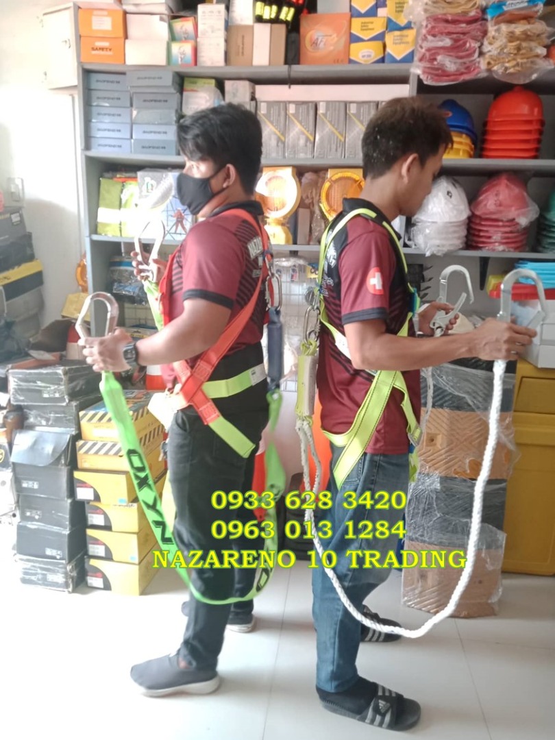 SAFETY HARNESS WITH BIG HOOk Full Body Safety Belt Harness FBH on Carousell