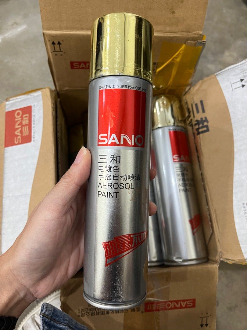 Sano Flower spray - gold, Hobbies & Toys, Stationery & Craft, Handmade ...
