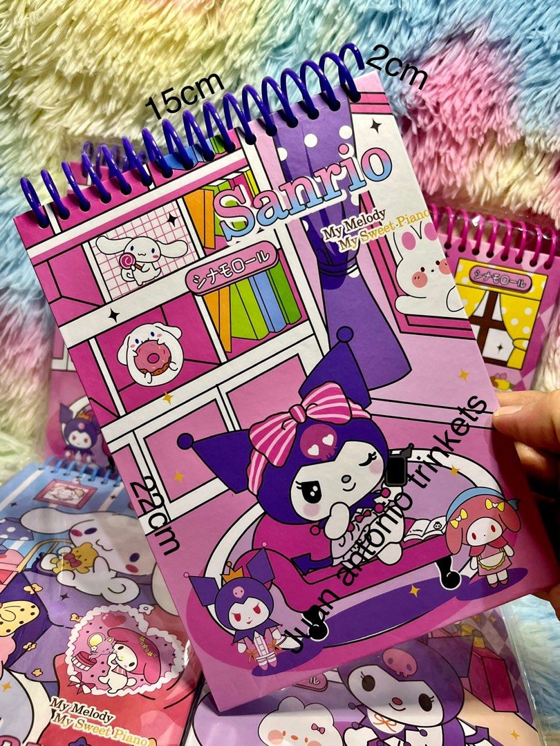 Sanrio Steno lined Spiral Notebook, Hobbies & Toys, Stationary & Craft ...