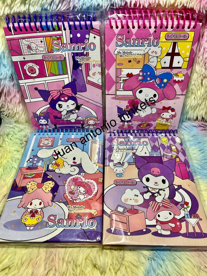 Sanrio Steno lined Spiral Notebook, Hobbies & Toys, Stationary & Craft ...