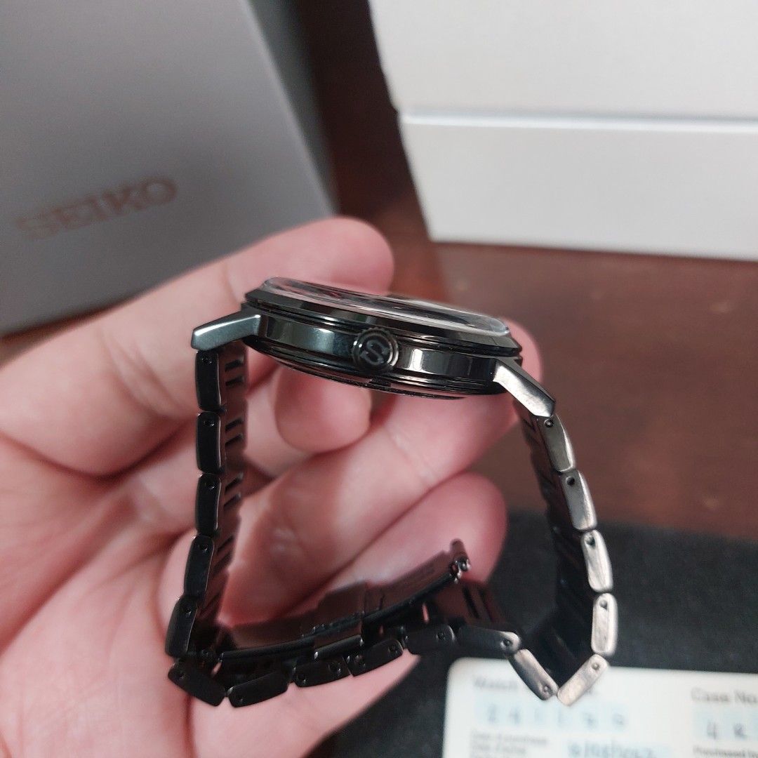 Seiko Presage Cocktail Time SRPJ15 Black PVD on Carousell