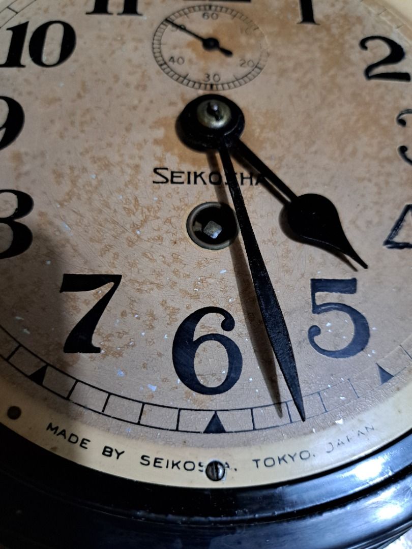 Seikosha Marine Clock (WW2 era), Hobbies & Toys, Memorabilia & Collectibles, Vintage ...