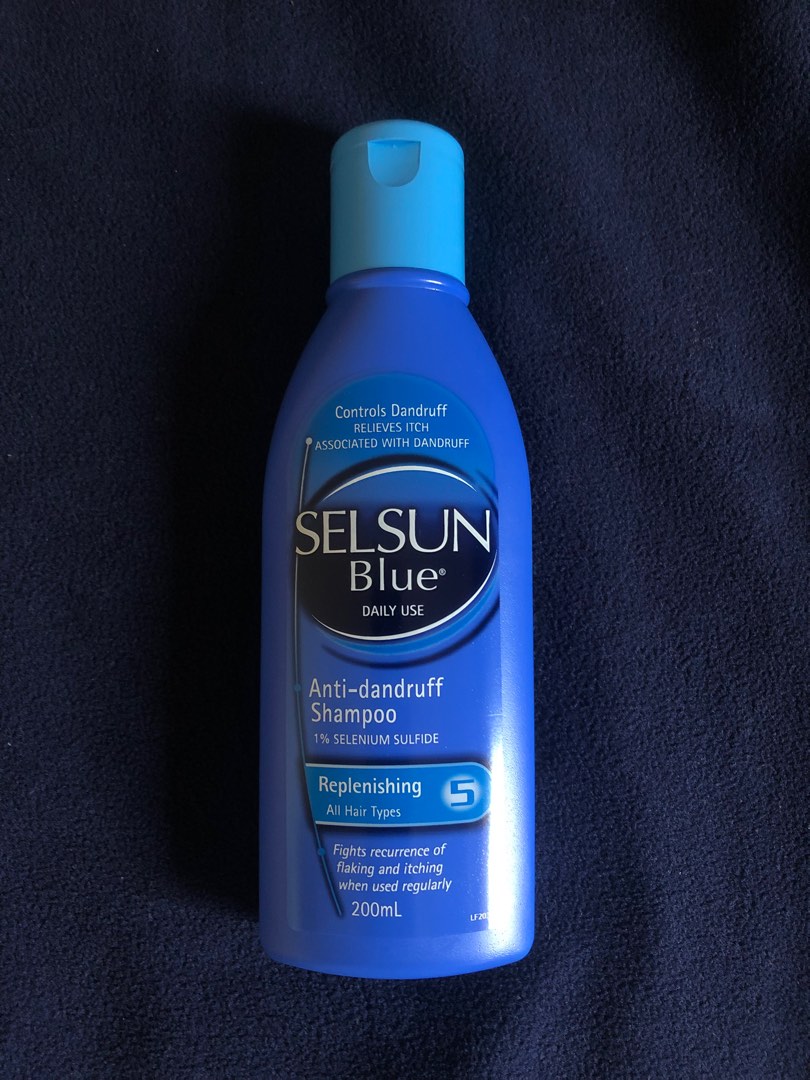 Australian SELSUN Blue shampoo, Beauty & Personal Care, Hair on Carousell