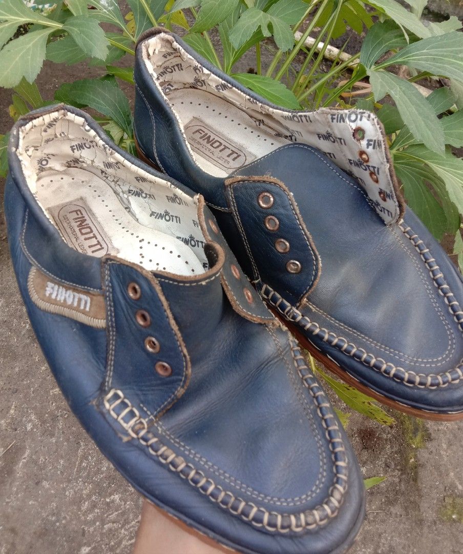 Sepatu Kulit FINOTTI, Fesyen Pria, Sepatu , Lainnya di Carousell