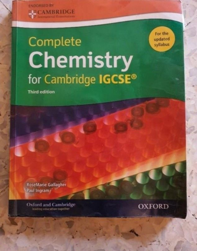 Set of 5 Cambridge IGCSE Sciences & Math Textbook/Revision books ...