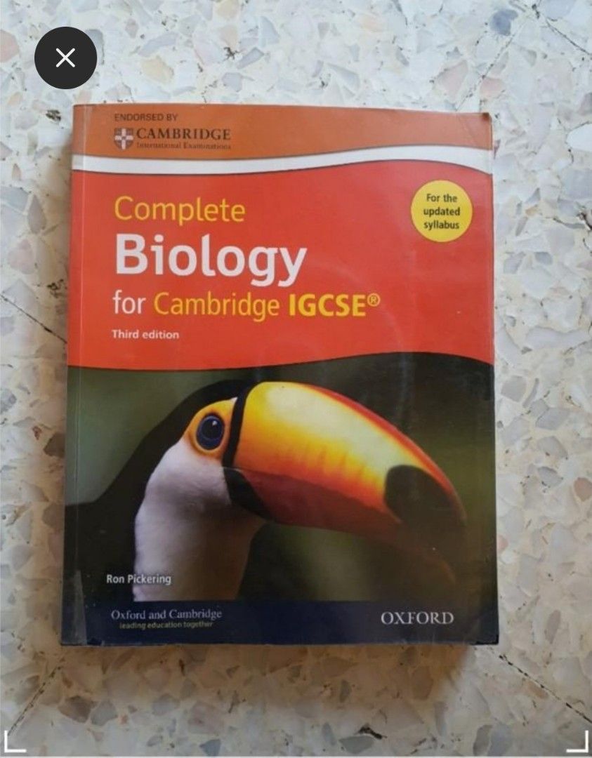 Set of 5 Cambridge IGCSE Sciences & Math Textbook/Revision books ...