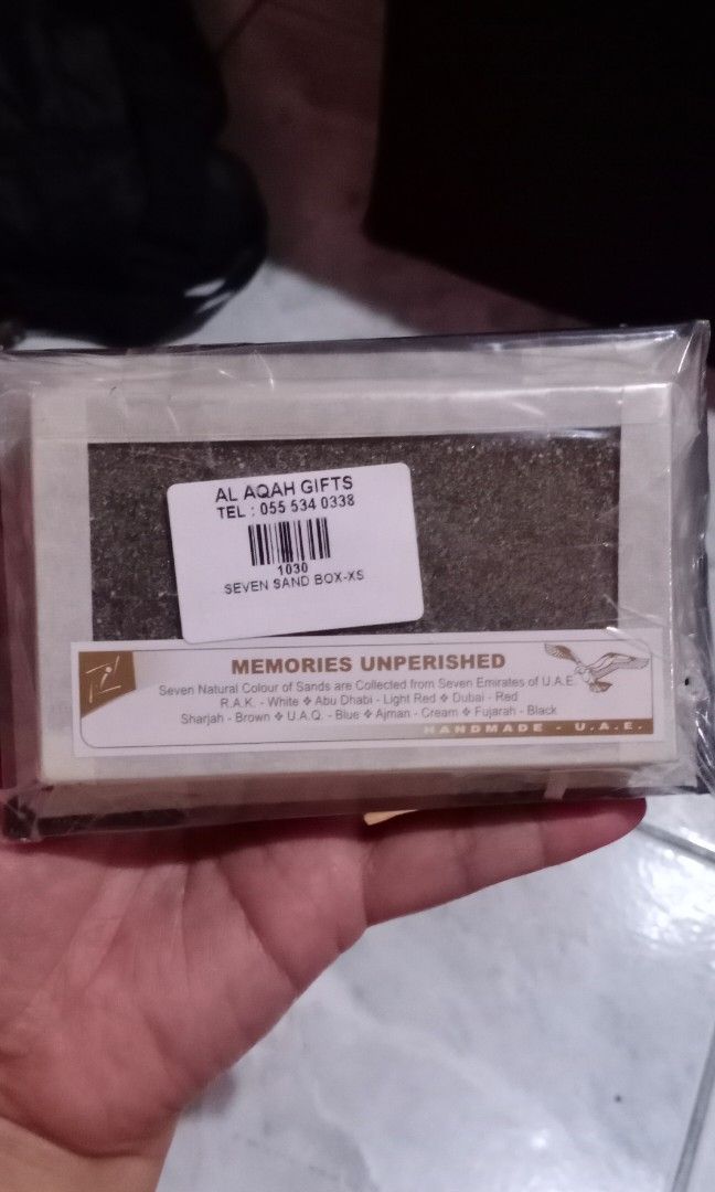 Seven Natural Color of Sand Collected from 7 Emirates of UAE, Hobbies ...