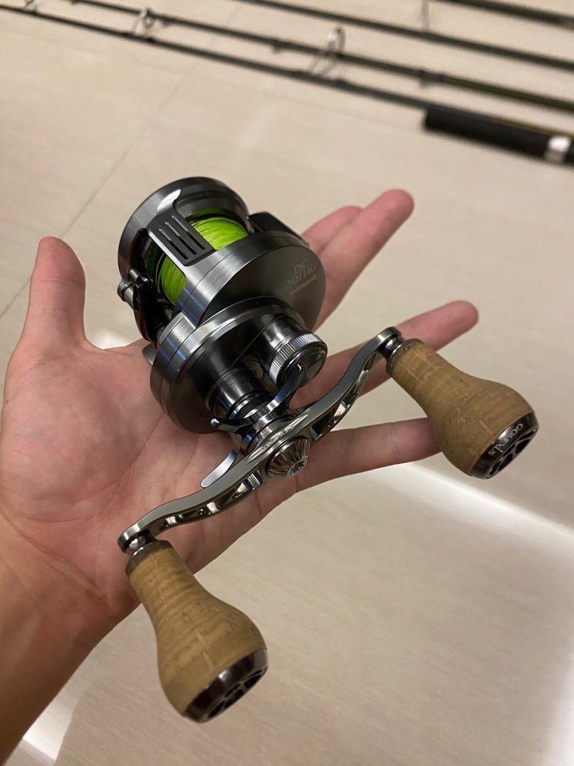 Shimano Calcutta Conquest DC 201 HG Bait casting reel, Sports Equipment ...