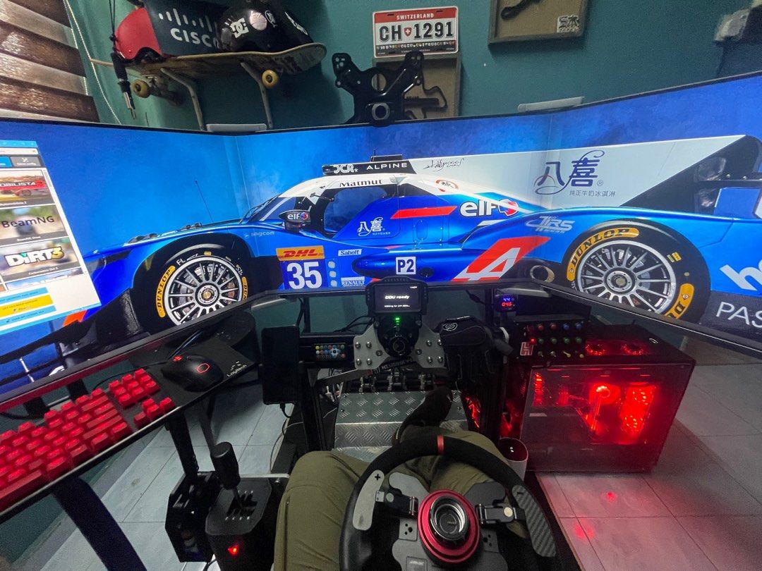 Sim Rig full set for sale!, Video Gaming, Gaming Accessories, Virtual ...