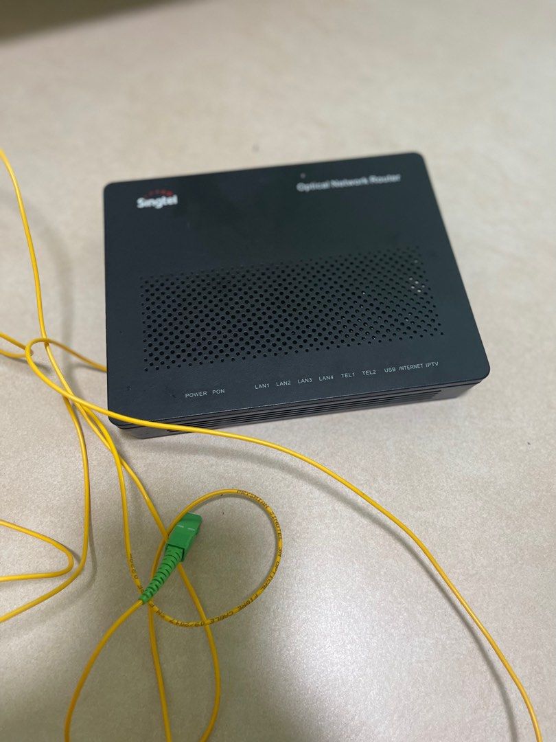 Singtel Optical Network Router, Computers & Tech, Parts & Accessories ...