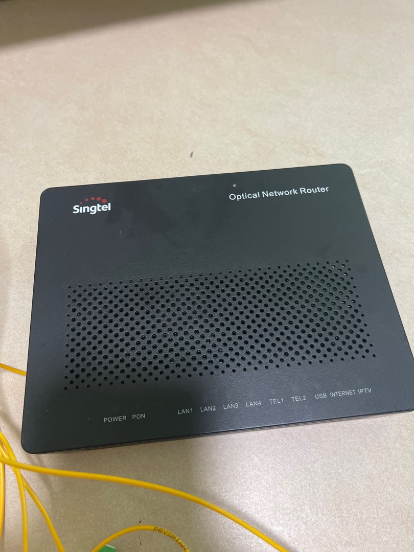 Singtel Optical Network Router, Computers & Tech, Parts & Accessories ...