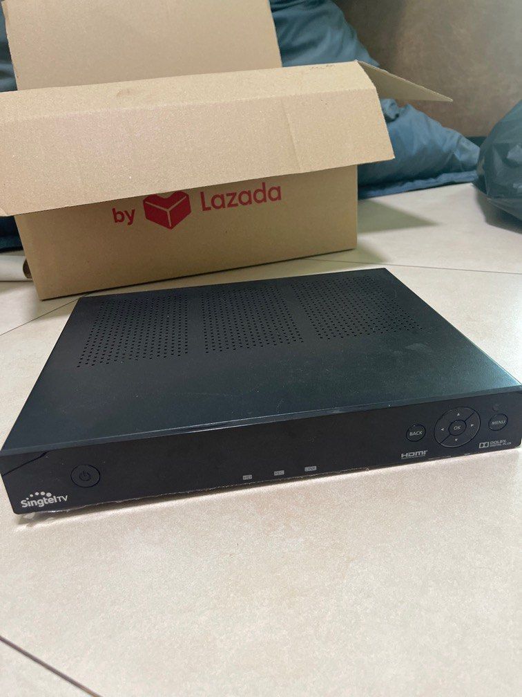 Singtel Tv box, TV & Home Appliances, TV & Entertainment, Media ...
